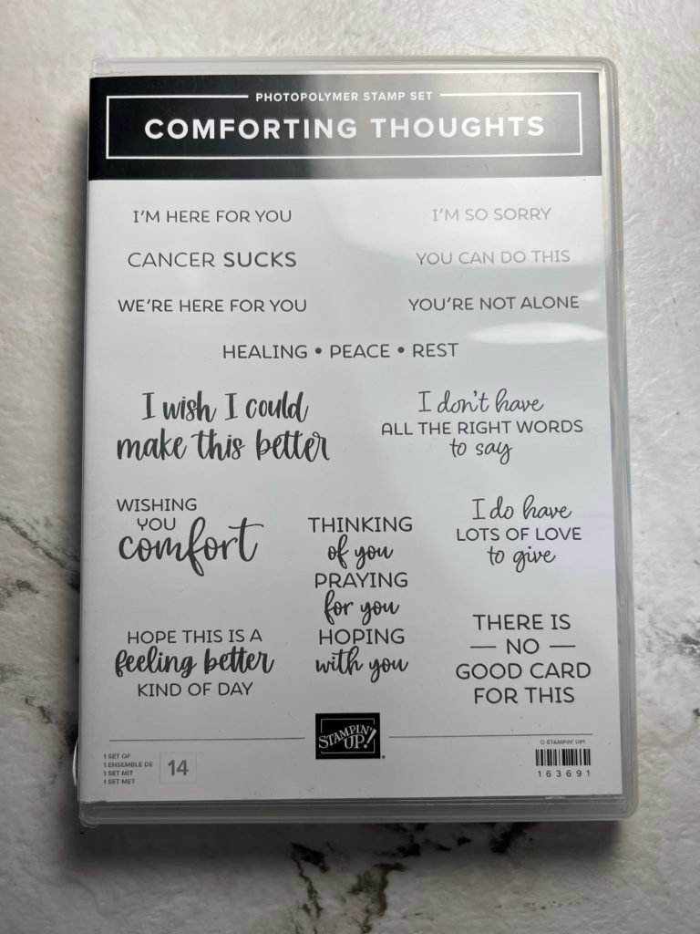 Comforting Thoughts | Traveling Stamper